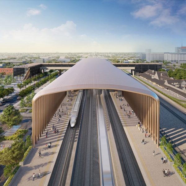 Designs Unveiled for California High-Speed Rail Stations and Pigeon ...